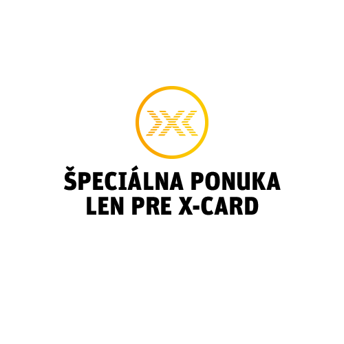 Zákaznícky program X-CARD v rezorte x-bionic sphere v Šamoríne