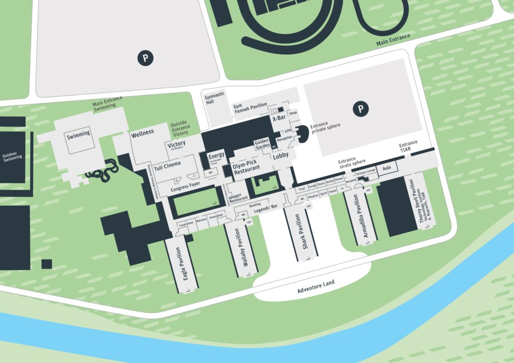 Hotel map - x-bionic sphere